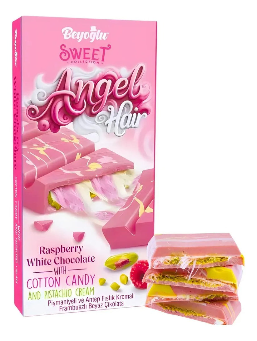Pack 6x Chocolate Viral Dubai Sweet Pelo De Ángel Rosado – Rakko Natural